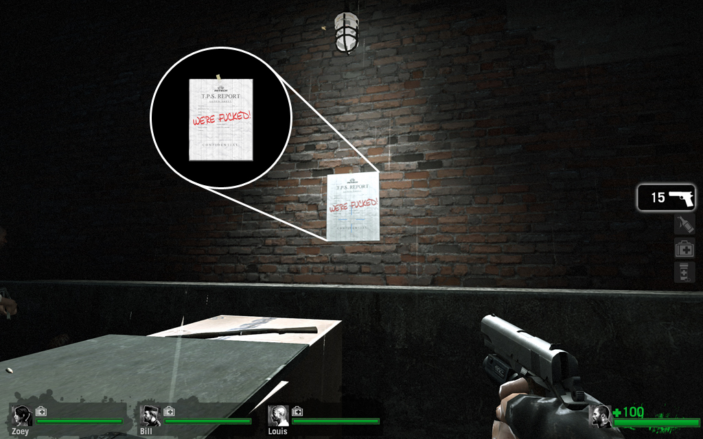 Left 4 Dead TPS Report Spray by lapinlunaire on DeviantArt