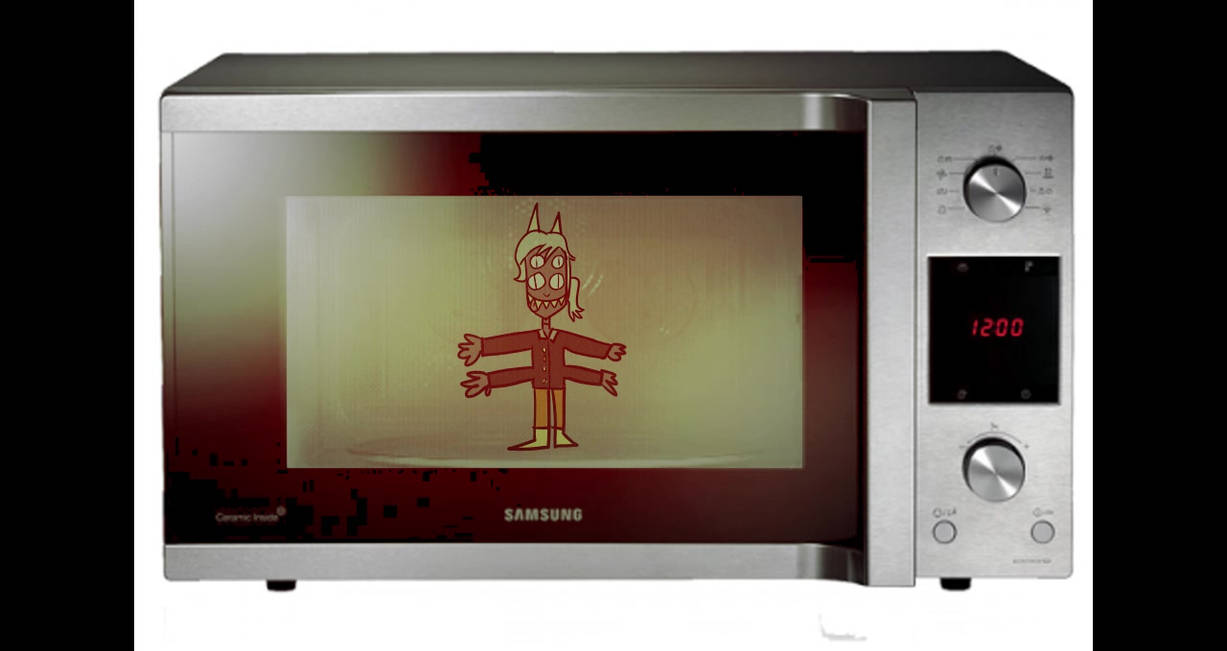 Funnyman Gets Microwave'd by Flesh-Robot on DeviantArt