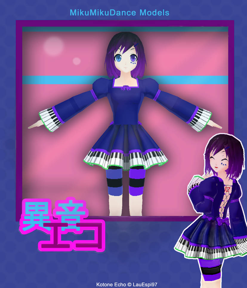 MMD Echo Kotone by LauEspi97 on DeviantArt