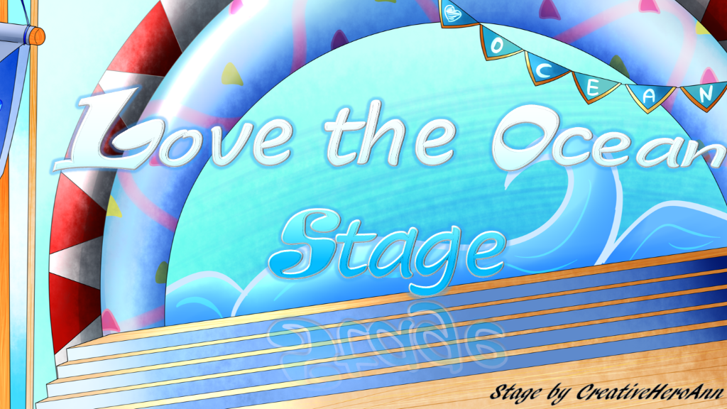 [Background Resource] Love the Ocean Stage by CreativeHeroAnn on DeviantArt