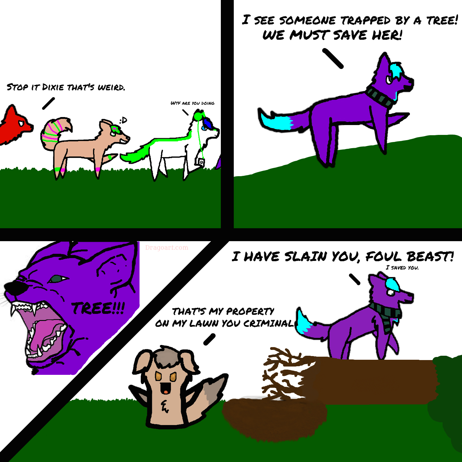 Trees Among Us Page 2 by DorkyCreeper on DeviantArt