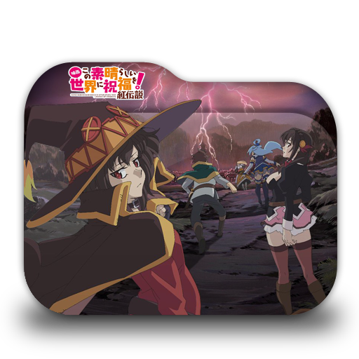 KonoSuba Kurenai Densetsu folder icon v1 by Fulsten on DeviantArt