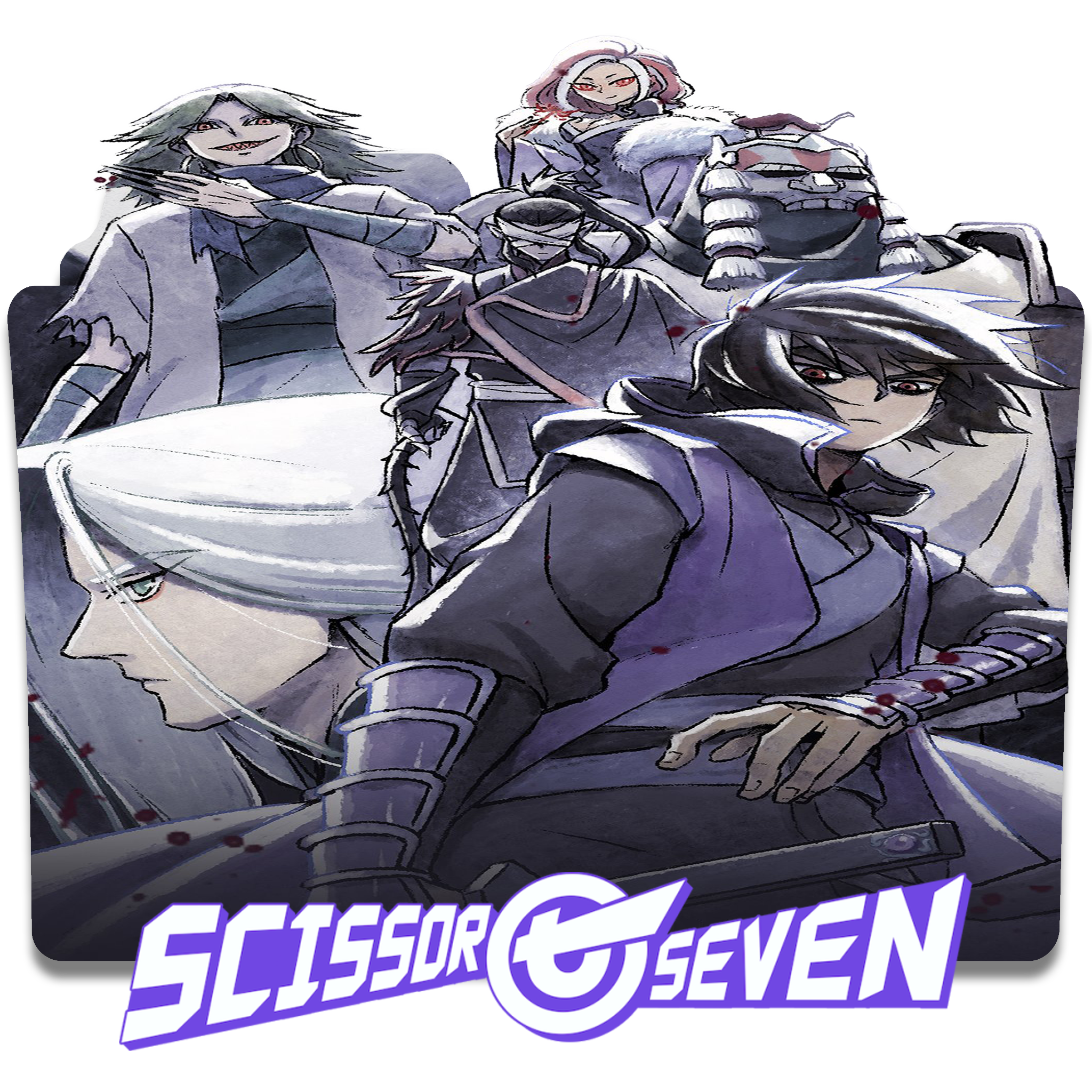 Scissor Seven icon folder by ahmed2052002 on DeviantArt