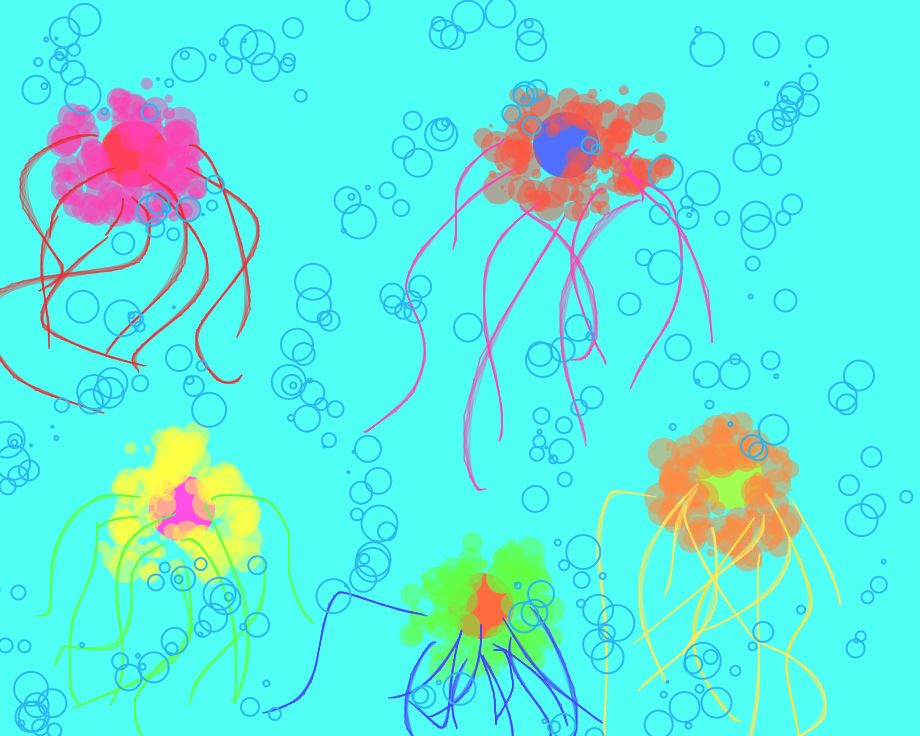 Jelly Jelly Vivid Fishies by mimihatsune313 on DeviantArt