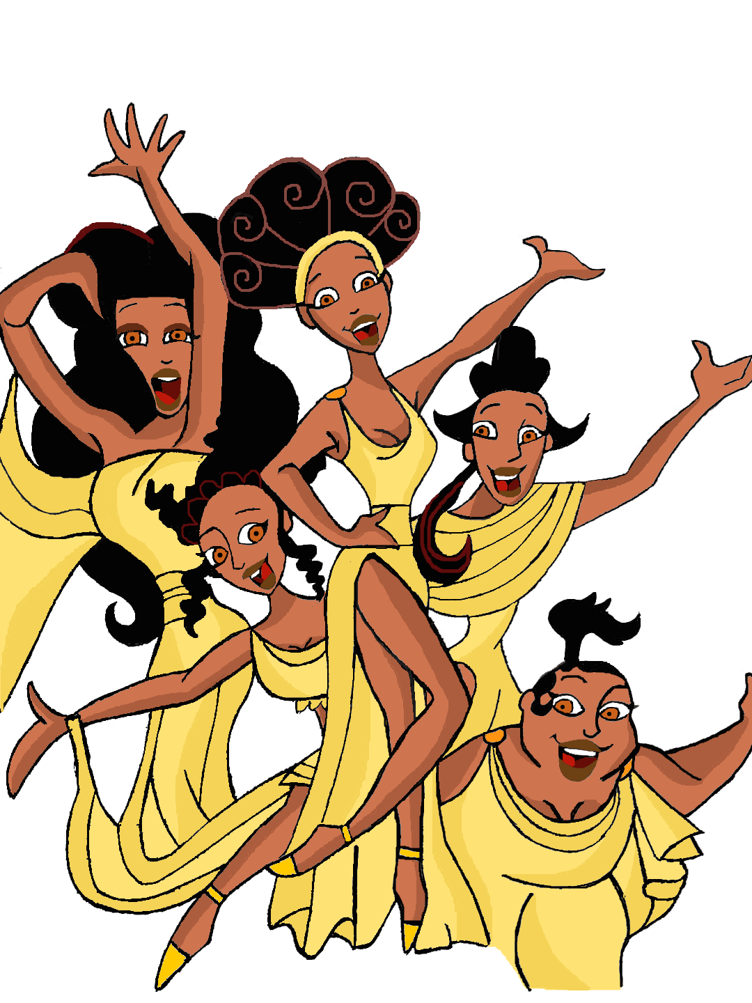 The Muses by Redpandakitten on DeviantArt