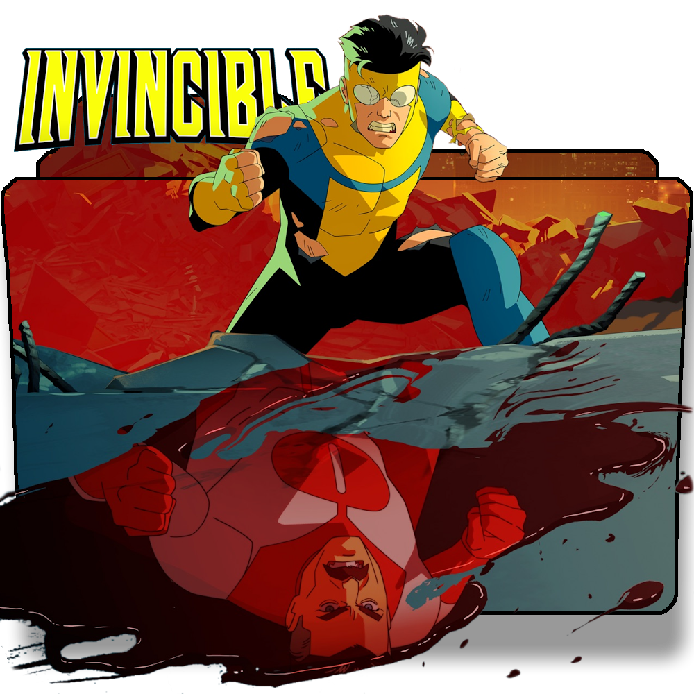 Invincible series folder icon by Carrshow on DeviantArt