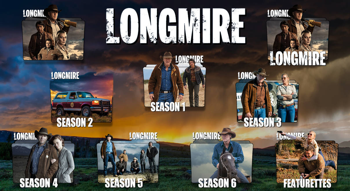 Longmire (2012) Series folder icons by Carrshow on DeviantArt