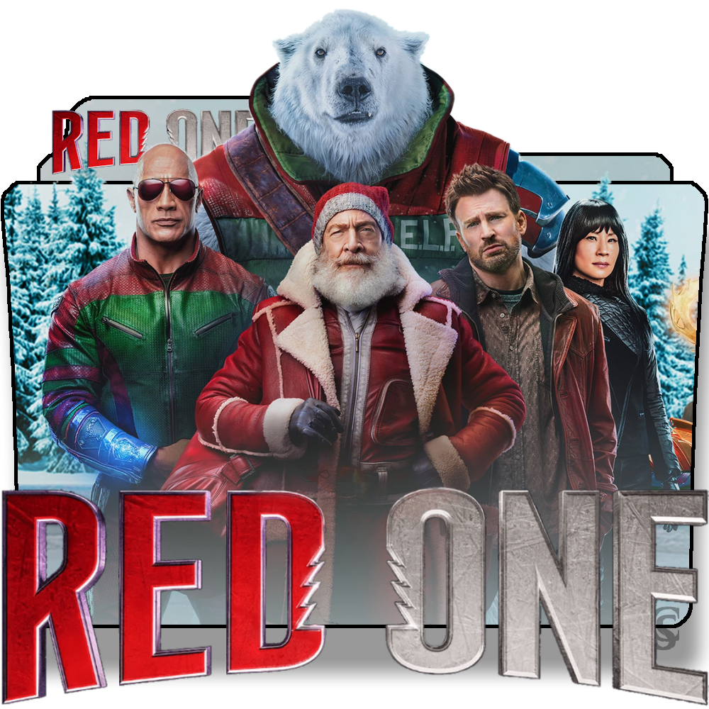 Red One (2024) V2 folder icon by Carrshow on DeviantArt