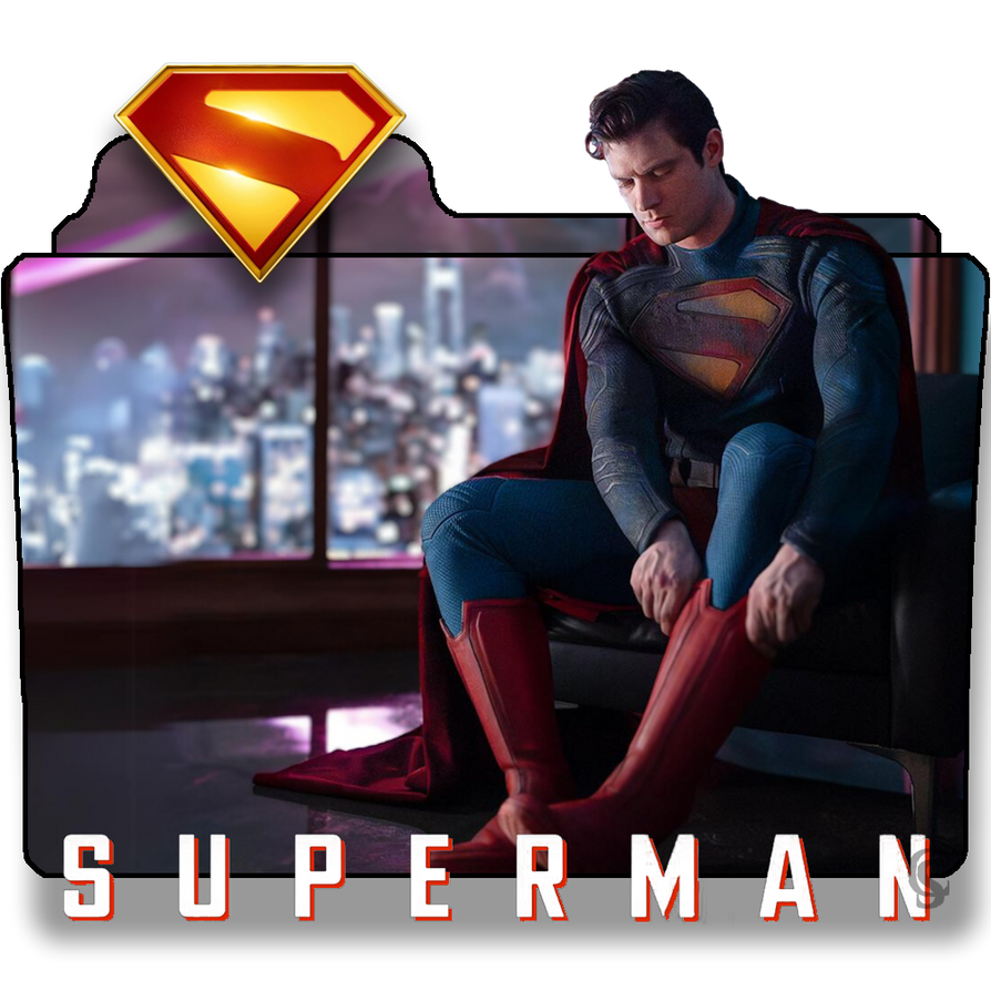 Superman (2025) V2 folder icon by Carrshow on DeviantArt