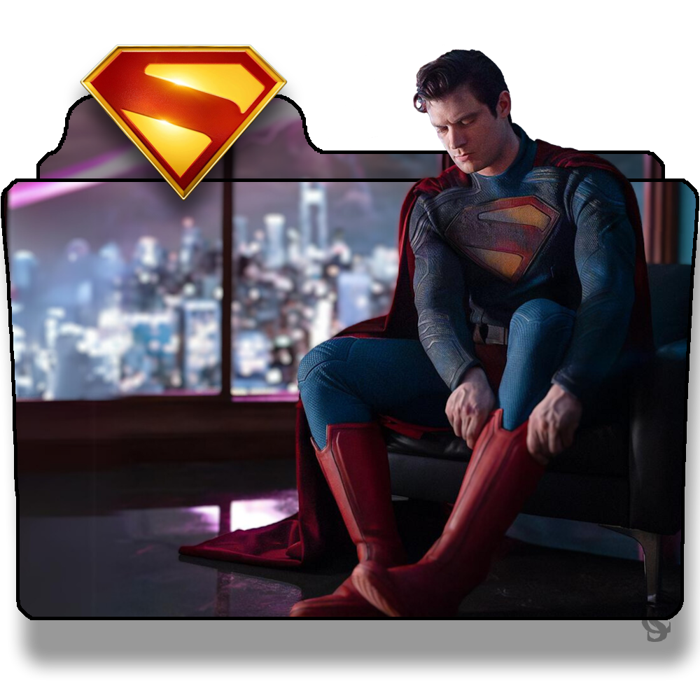 Superman (2025) V3 folder icon by Carrshow on DeviantArt