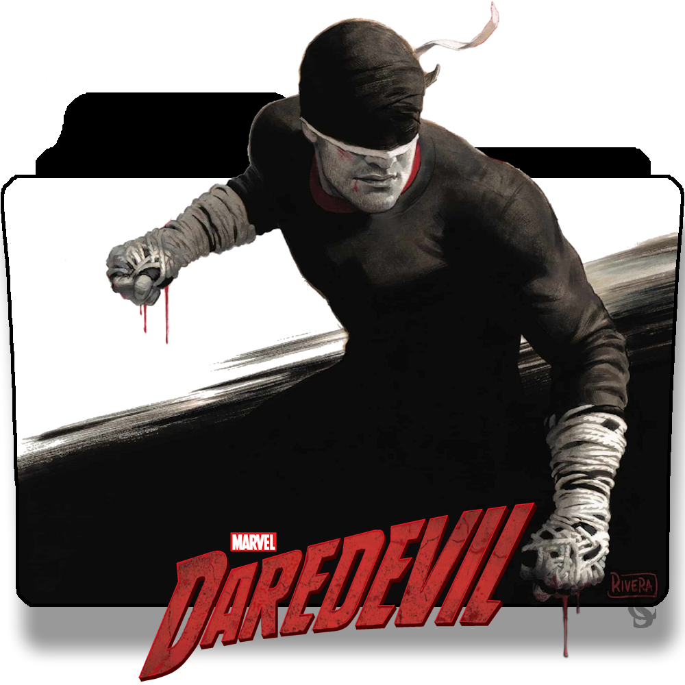 Daredevil BandW V2 folder icon by Carrshow on DeviantArt