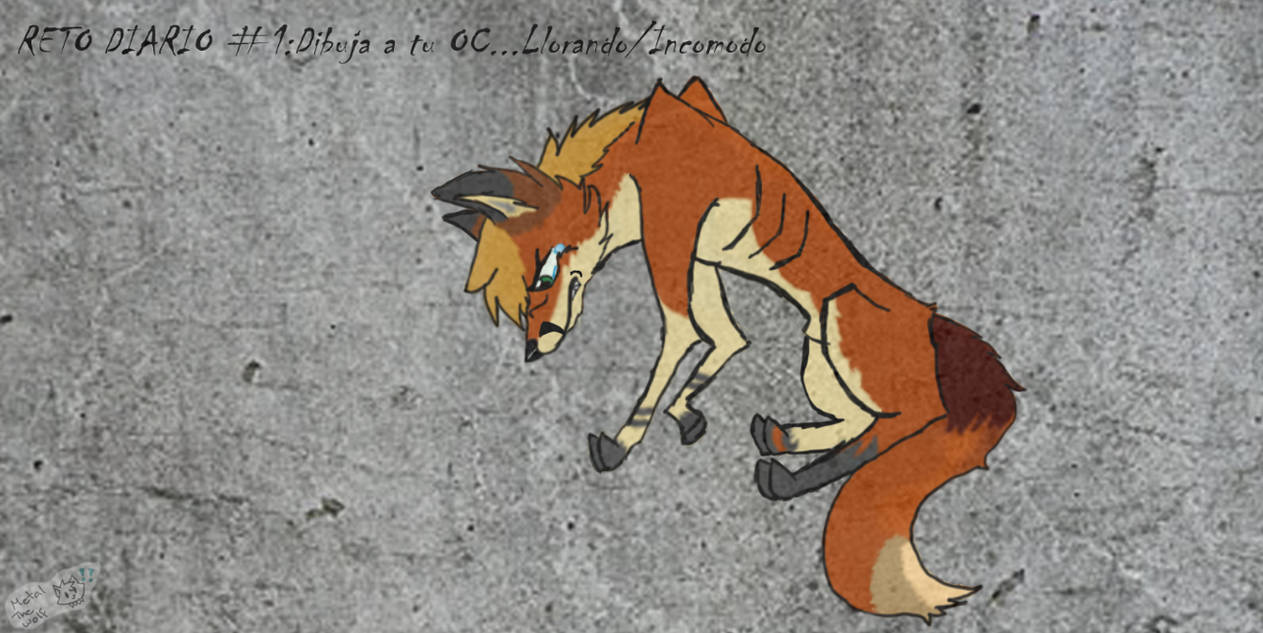 Metal The Wolf Metal Day 1 by MetalTheWolf on DeviantArt