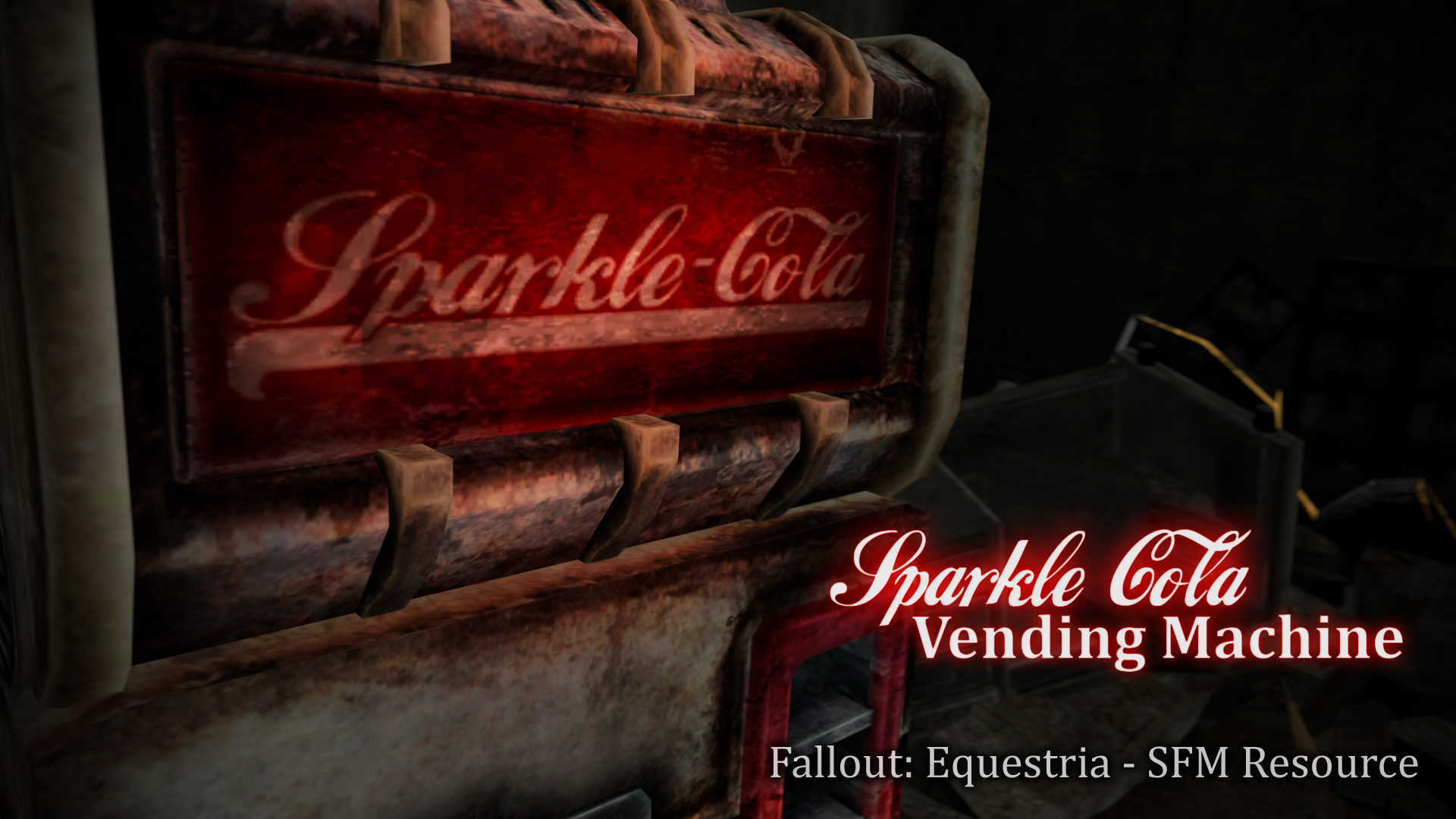 Sparkle Cola - Fallout Equestria [SFM Resource] by argodaemon on DeviantArt