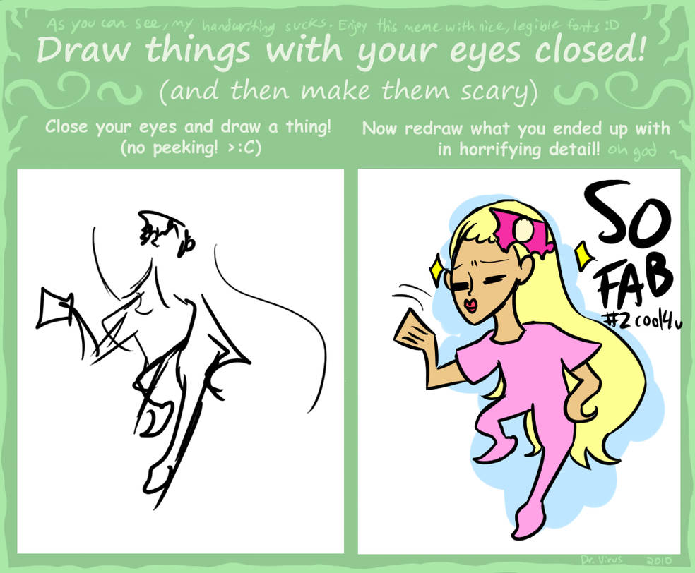 Eyes Closed Meme: Sassafrassa by TruffleButter on DeviantArt