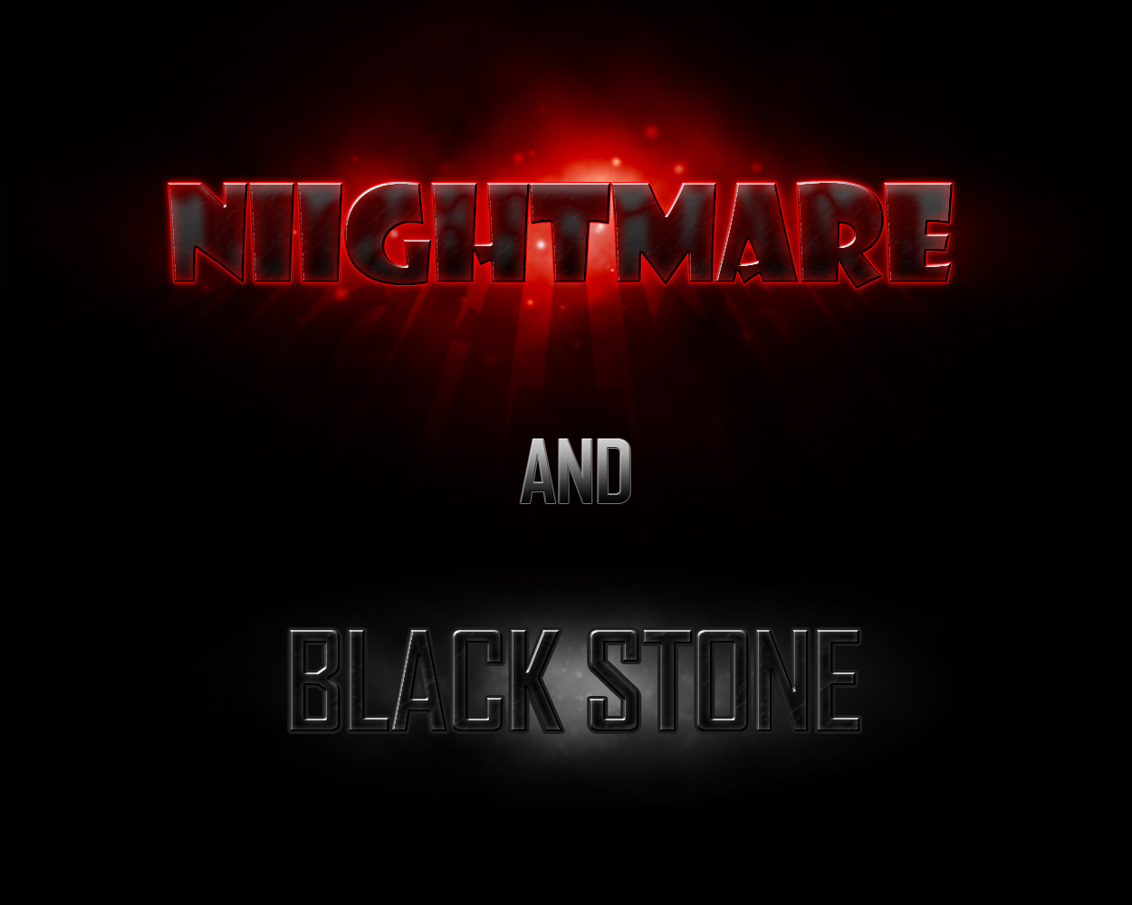 Nightmare-Black Stone Styles -FREE- by XioxGraphix on DeviantArt
