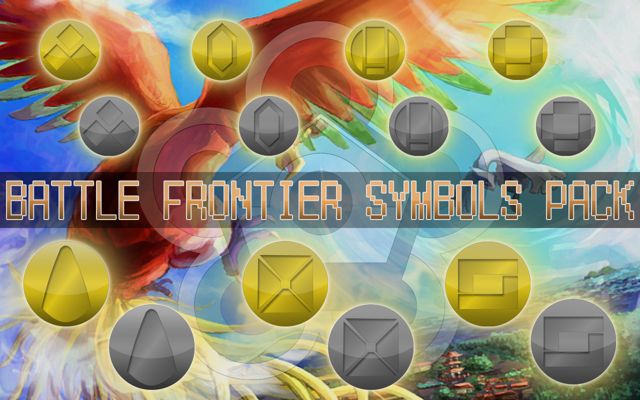Pokemon Frontier Symbols