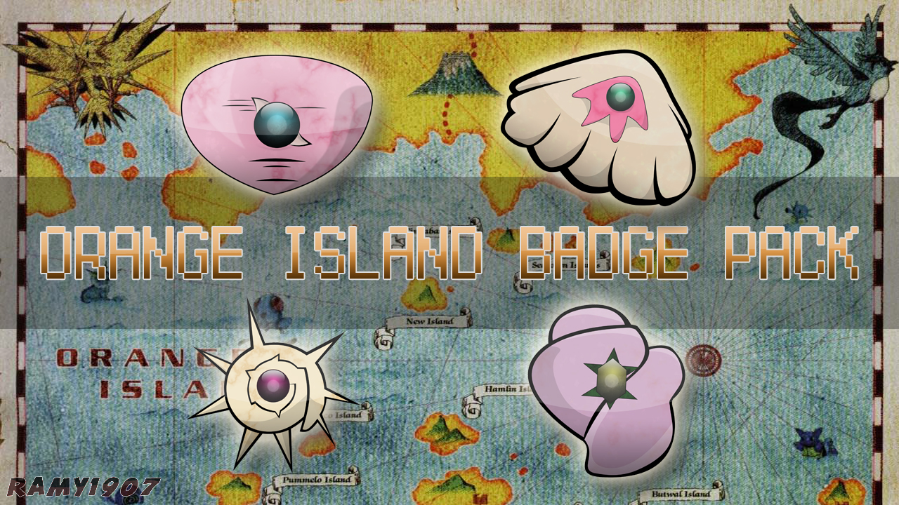 Orange Islands Badges by RamiroMaldini on DeviantArt