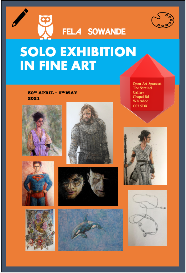 Solo Art Show Poster