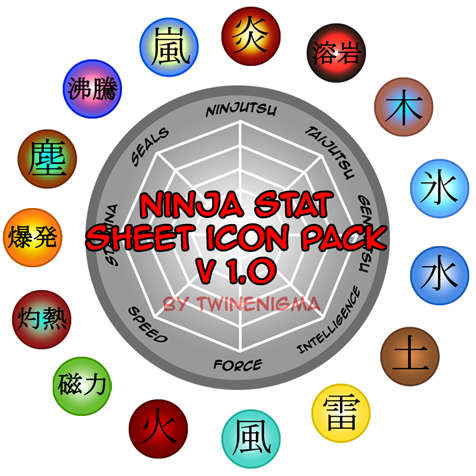 Ninjutsu Symbol Naruto