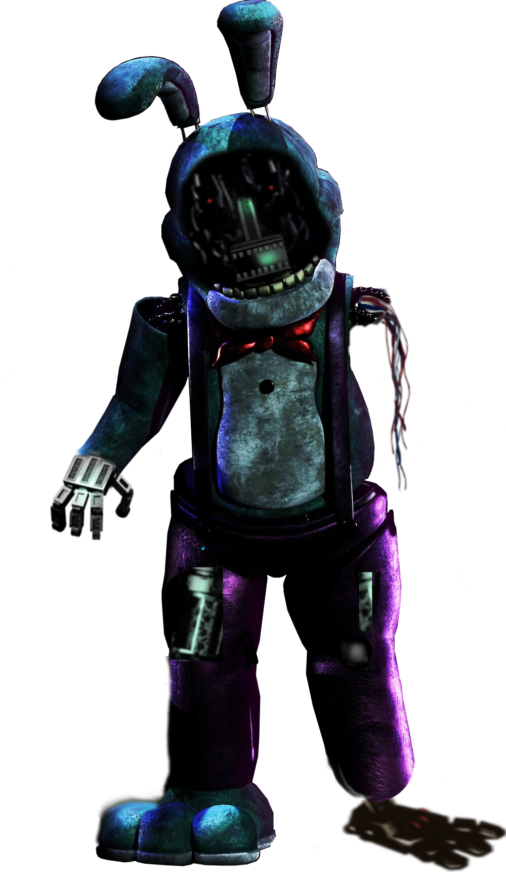 Fnaf Withered Bonnie By Fnafmem On Deviantart
