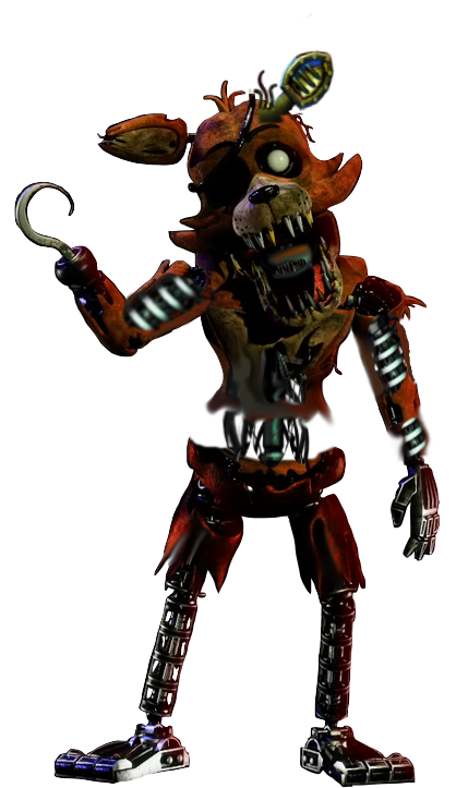FNAF + Withered Foxy by FnafMem on DeviantArt