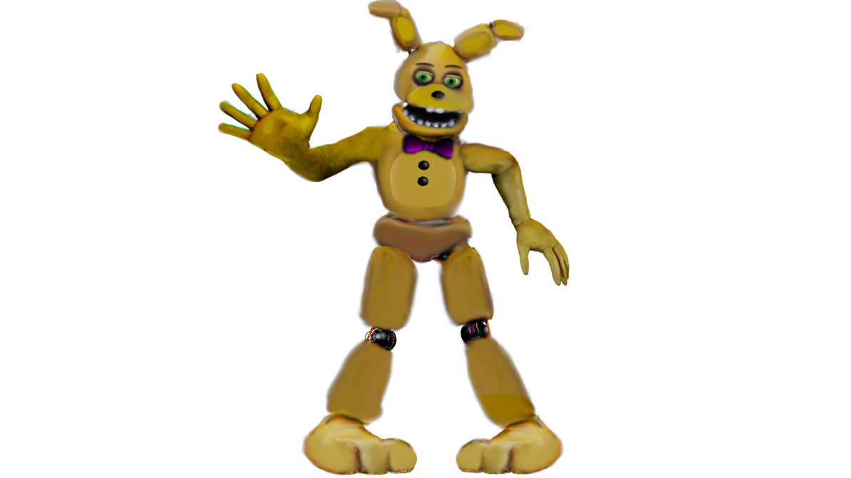 Spring Bonnie ( Fixed Burntrap) by FnafMem on DeviantArt
