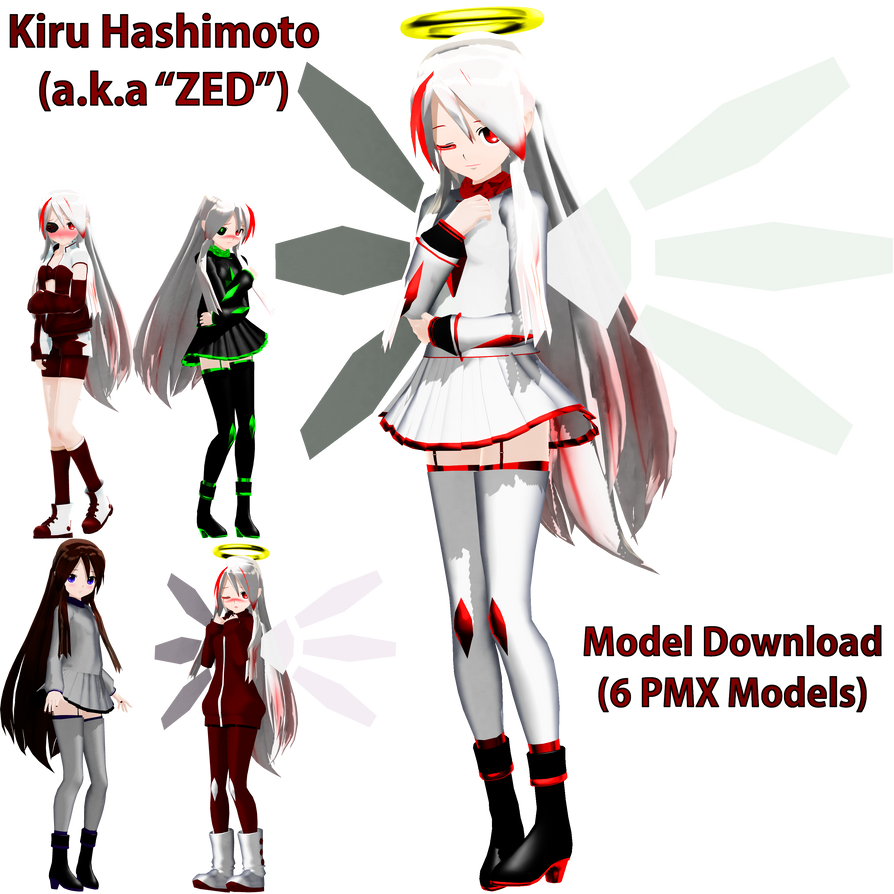 MMD 40 Watchers Gift: LAT Kiru-ZED V2 [DOWNLOAD] by TheNufinger on ...
