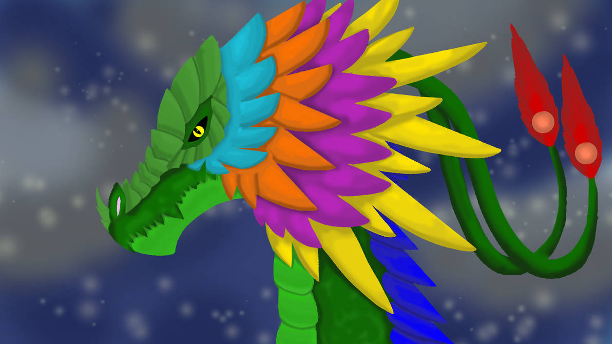Peacock Dragon by syklarfiretail on DeviantArt