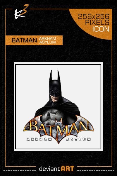 Batman Arkham Asylum - Icon by Cavemanly on DeviantArt
