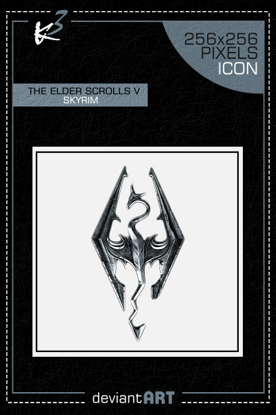 The Elder Scrolls V Skyrim - Icon by Cavemanly on DeviantArt