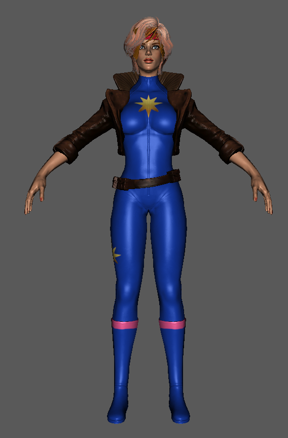 Dazzler 3d model - X-MEN (Marvel Heroes) by x-mensaga on DeviantArt