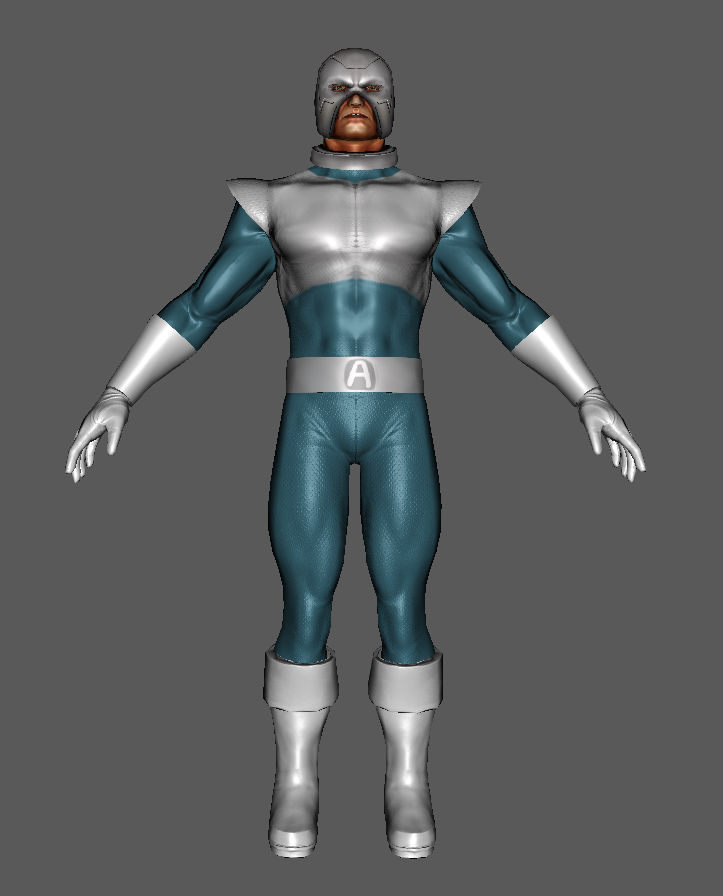 Avalanche 3d model - X-MEN (Marvel Heroes) by x-mensaga on DeviantArt