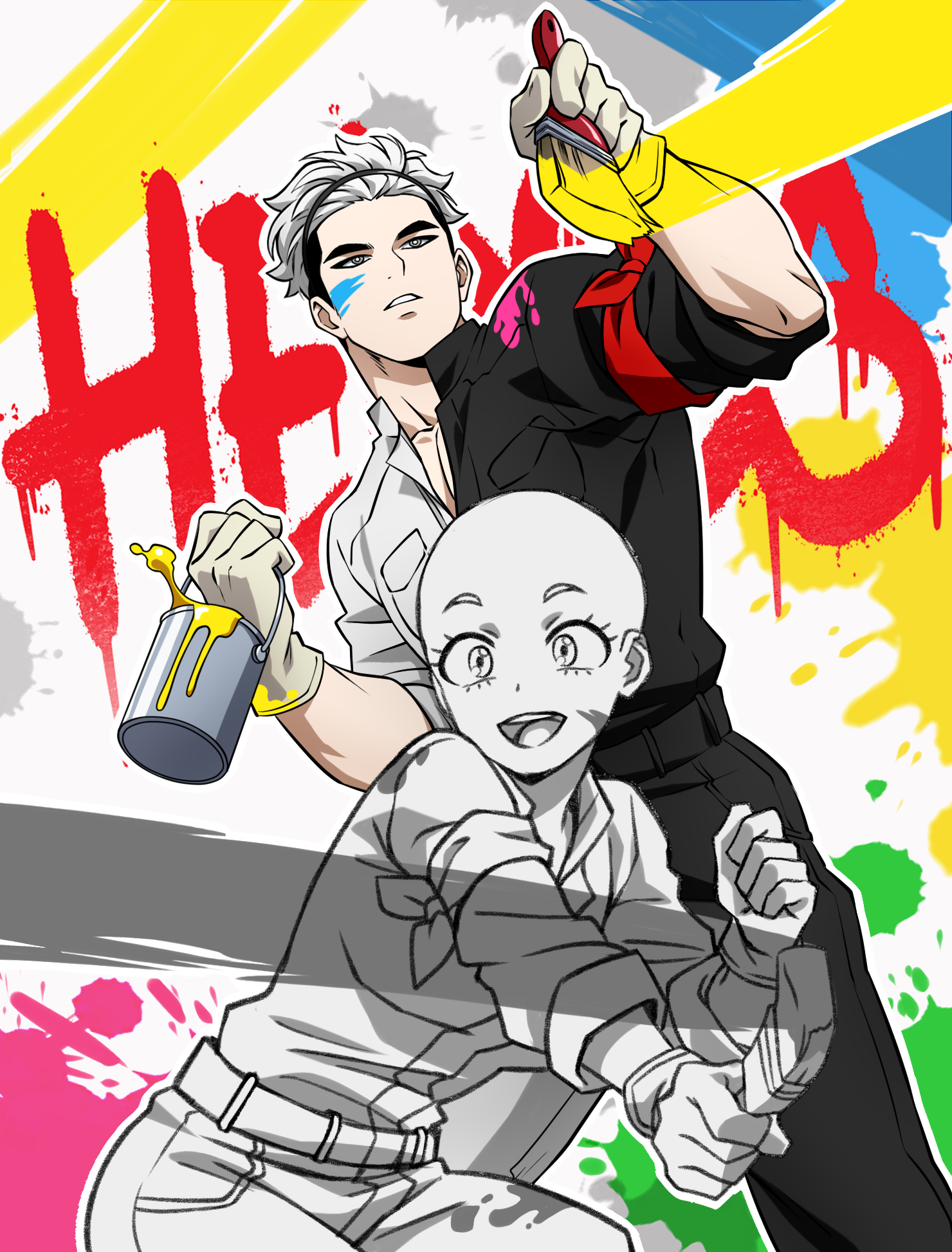 OPEN Collab BnHA| ''Painting'' by TsunaKisuke on DeviantArt