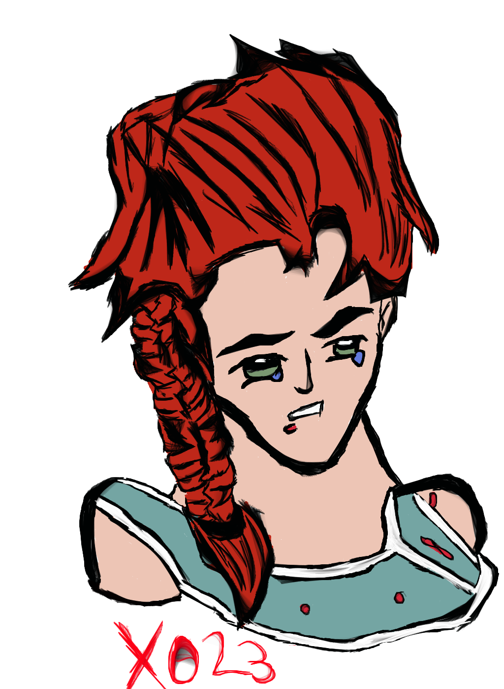 X023 portrait by GeekWithAGuitar on DeviantArt