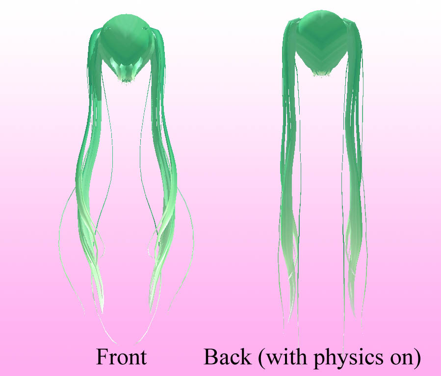 Dreamy Back Hair DL by G123u on DeviantArt