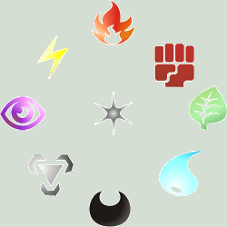 Pokemon TCG Element Icons by NewtonianNocturn on DeviantArt
