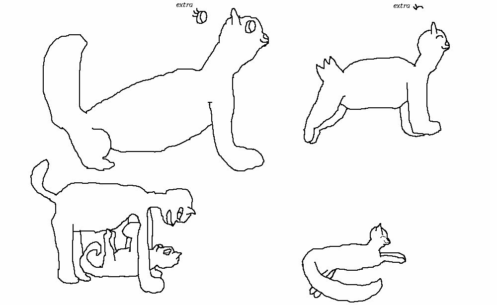 P2u Cat Bases by Furbylover21 on DeviantArt