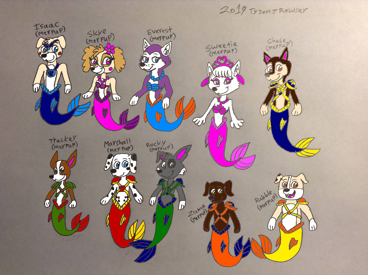 Merpups of Puplantis by MerpupIsaac2003 on DeviantArt