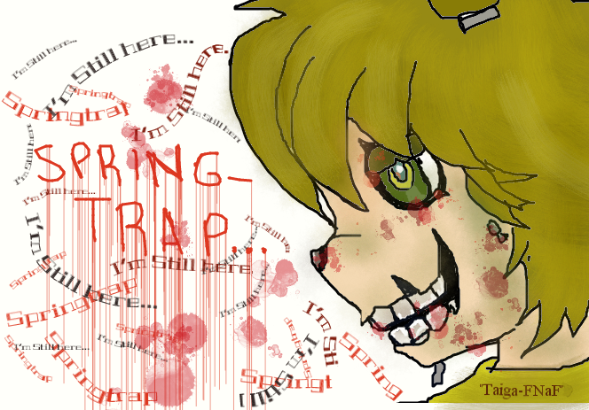 Springtrap (human) -FNaF 3- by Taiga-FNaF on DeviantArt