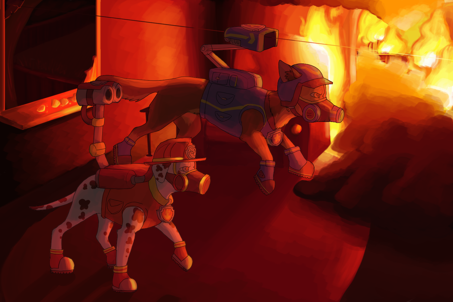 Com-Fire Rescue by EchoingSky on DeviantArt