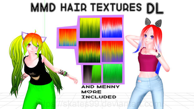 Textures - Hair on MMD-Mall - DeviantArt