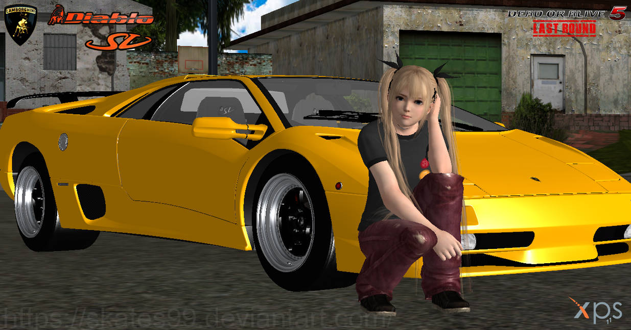 xps cute Marie Rose car Pose data dl by skates99 on DeviantArt