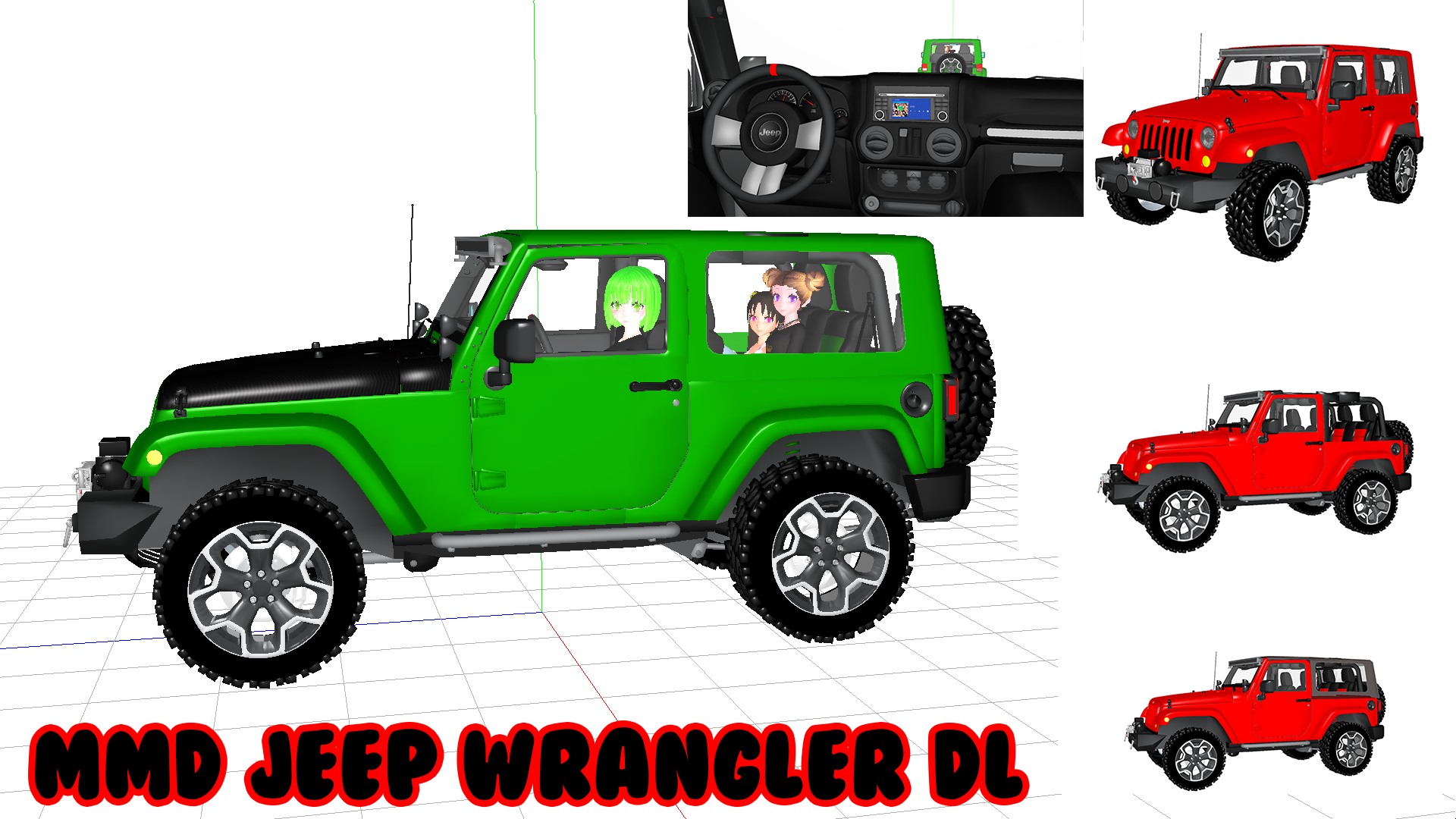 Mmd Jeep wrangler beta dl sneak preview by skates99 on DeviantArt