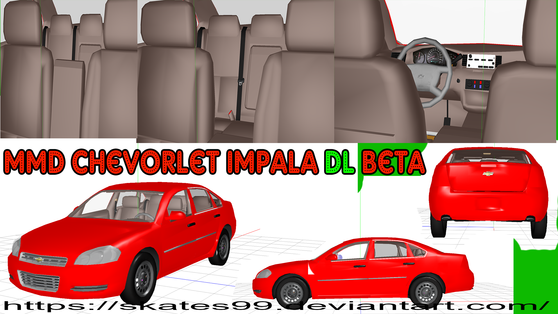 Mmd Chevy Impala dl beta by skates99 on DeviantArt