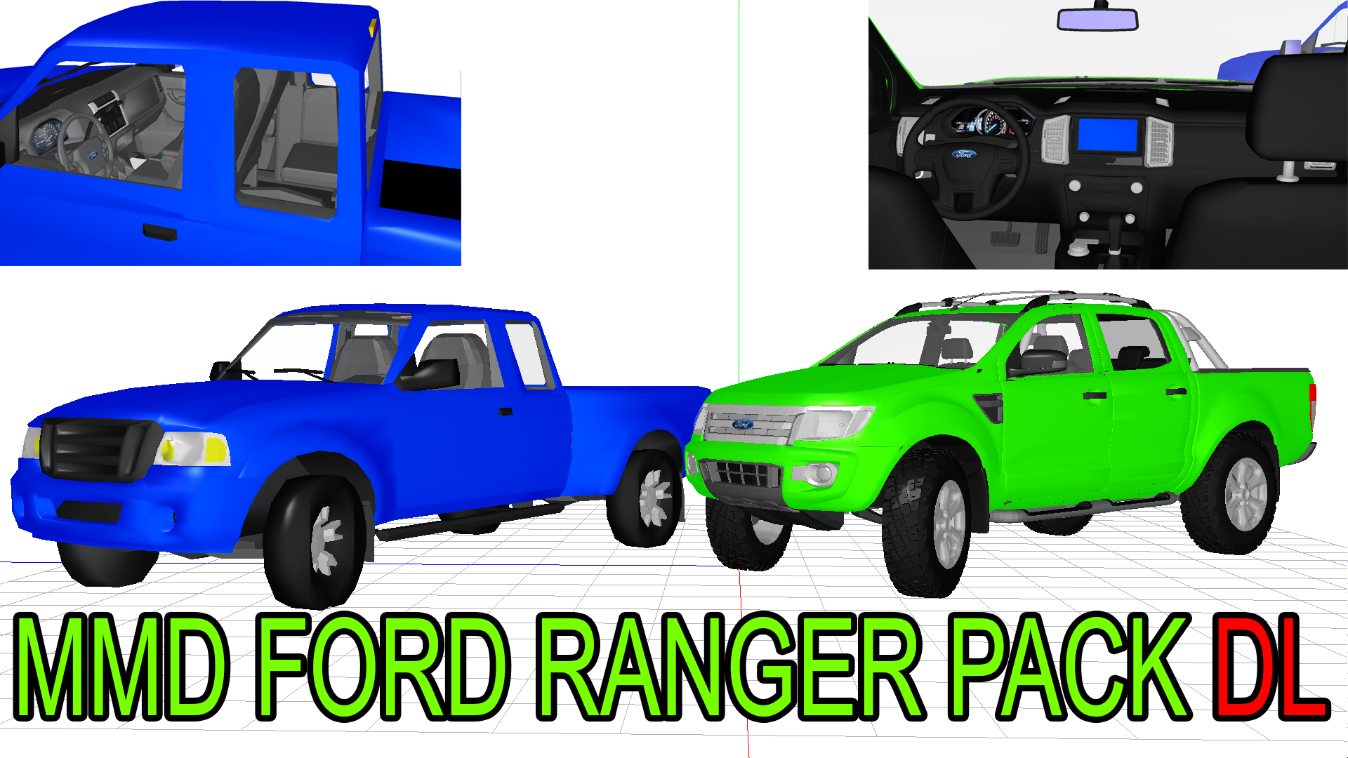 Mmd Ford Ranger truck Pack Dl by skates99 on DeviantArt