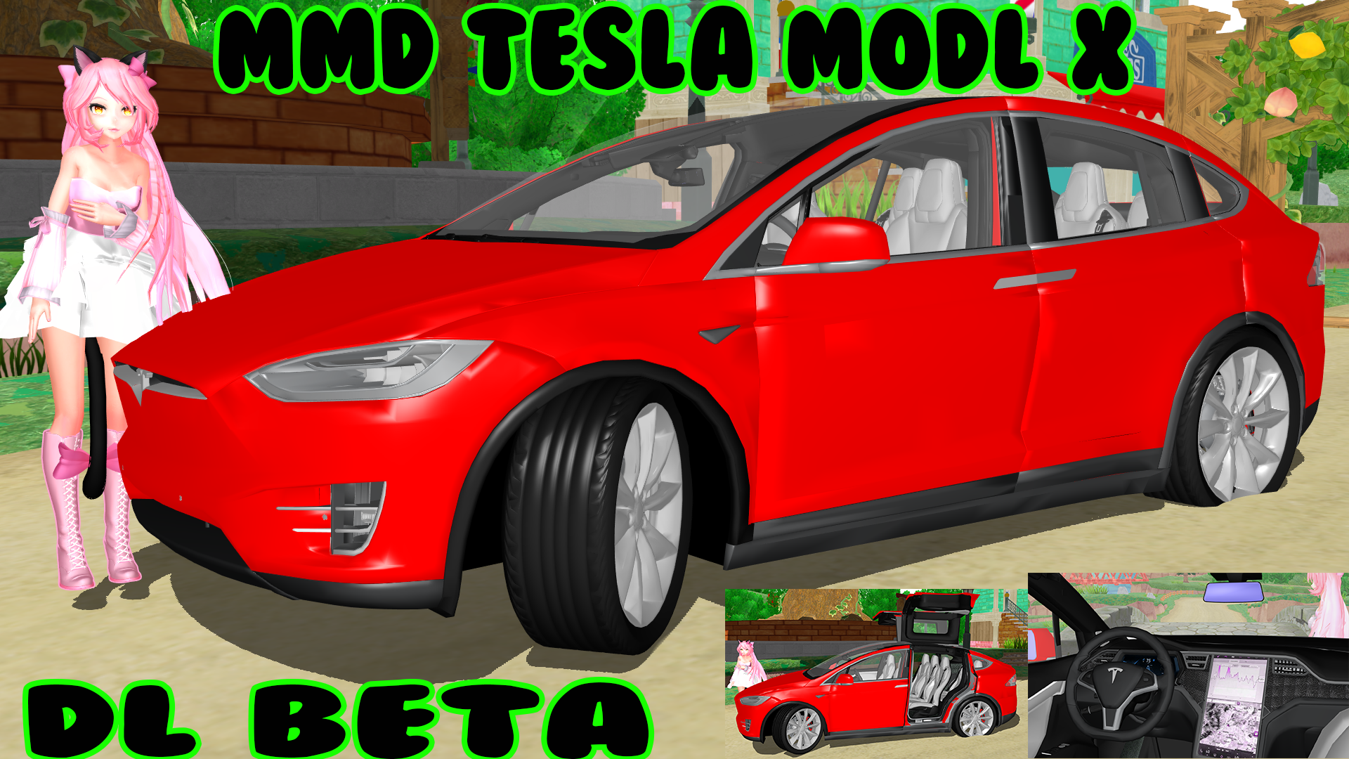Mmd Tesla Model X Dl Beta dl by skates99 on DeviantArt