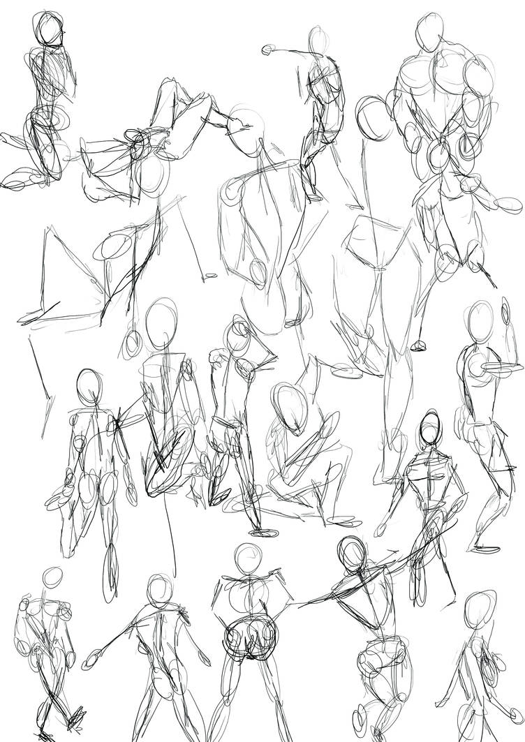 30 Second Poses 3 by aricosalknox on DeviantArt