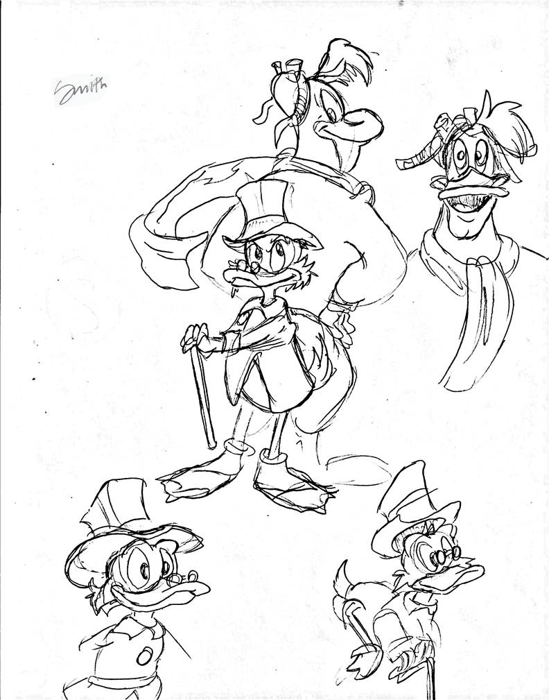 DuckTales remastered sketches by justinburblak141 on DeviantArt