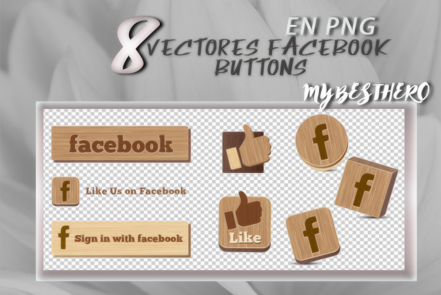 +Vectores Facebook Buttons [FREE] by SadFeminazi on DeviantArt
