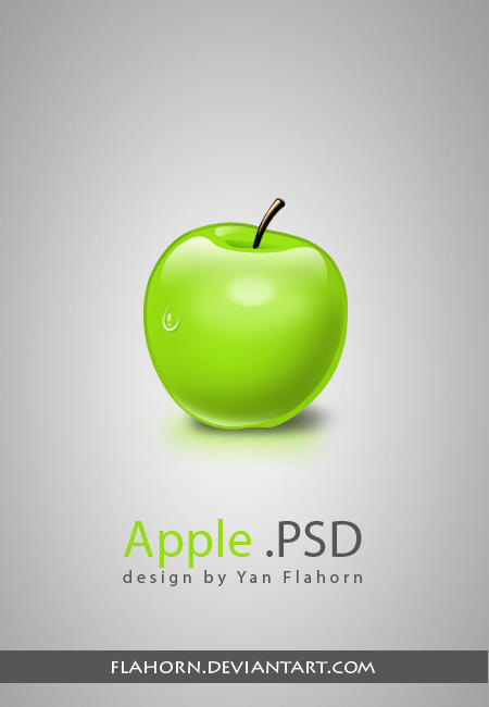 Apple .PSD by evasketch on DeviantArt